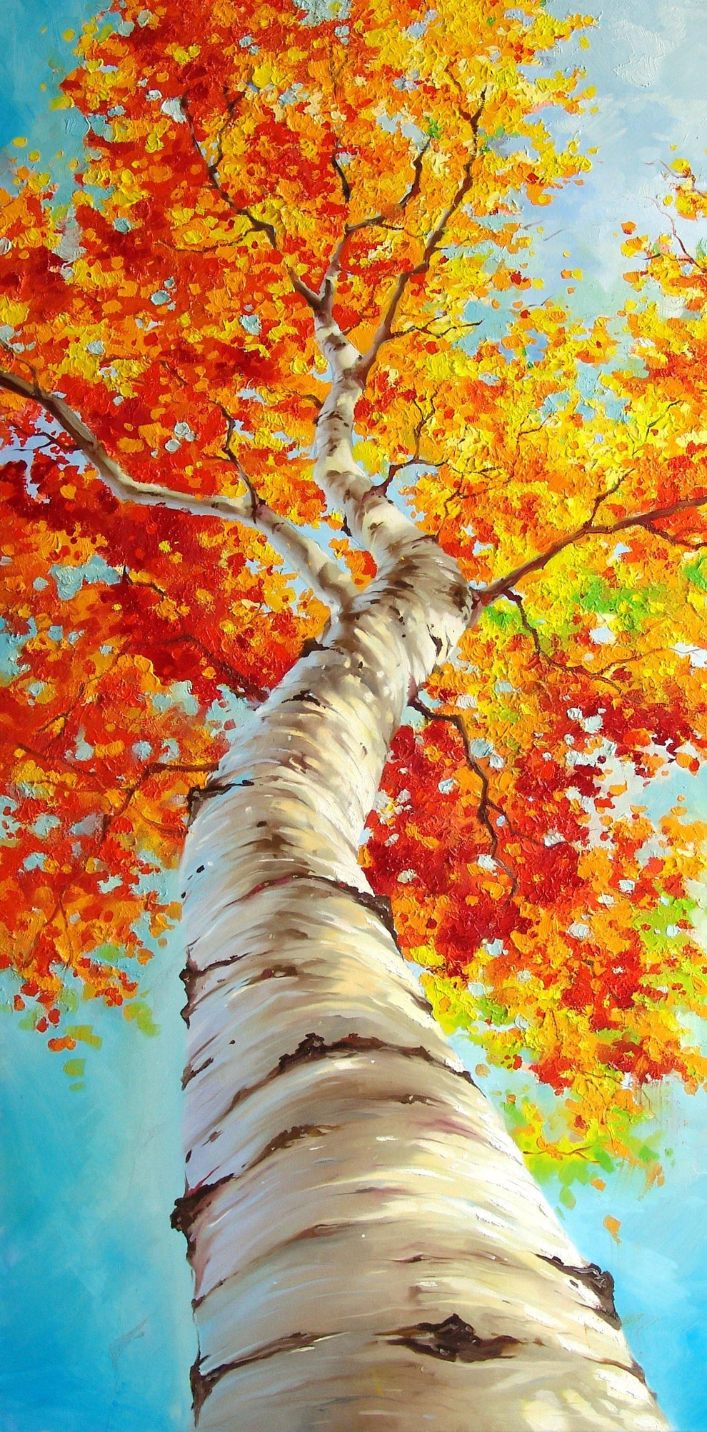 Autumn Tree - Large Paint by Numbers – Paint by Numbers Home