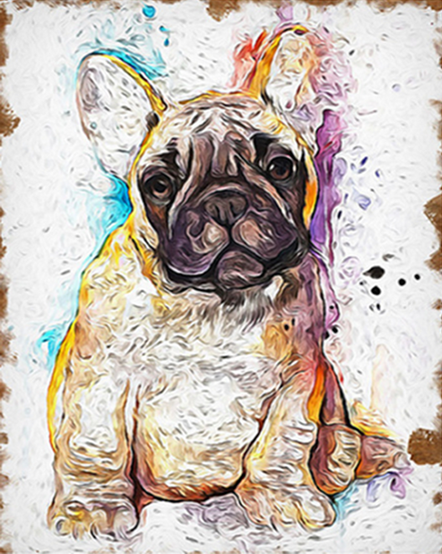 French Bulldog Paint by Numbers – Paint by Numbers Home